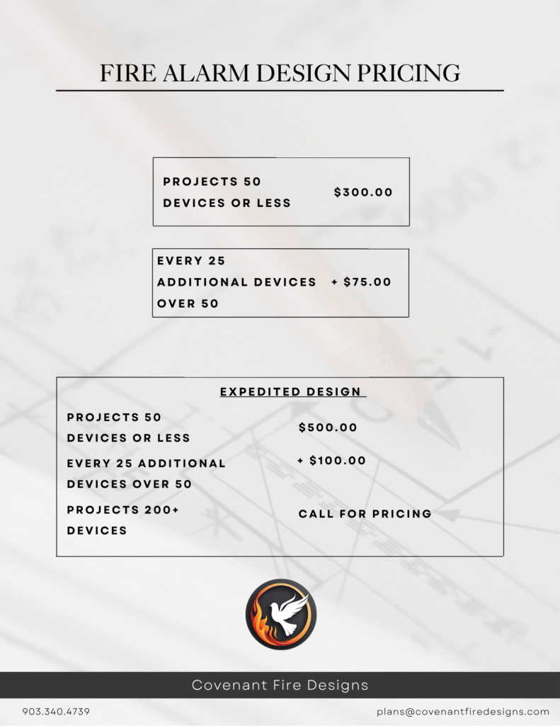 Pricing – Covenant Fire Designs